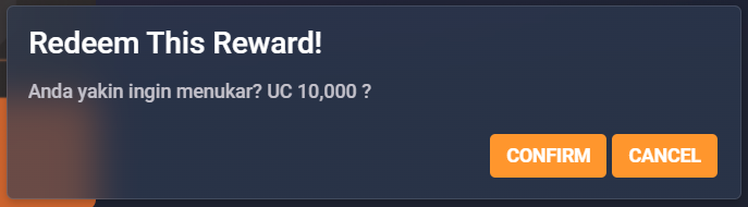 Cara Redeem Rewards Point – Customer Support