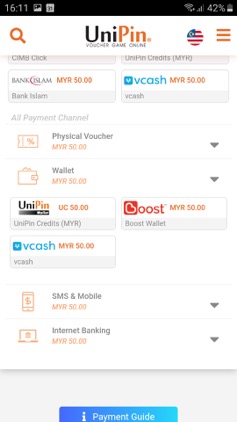 How to purchase UniPin through UniPin Credits MYR – Customer Support