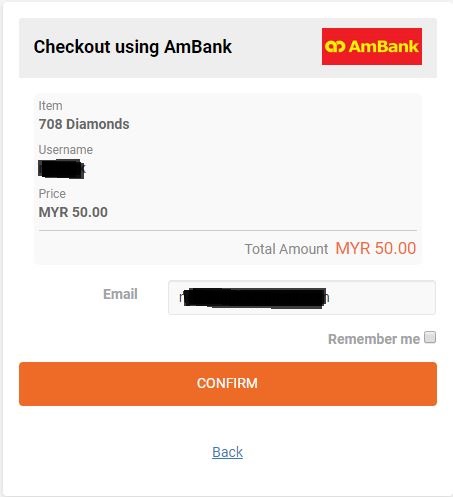 How to purchase UniPin through Ambank – Customer Support