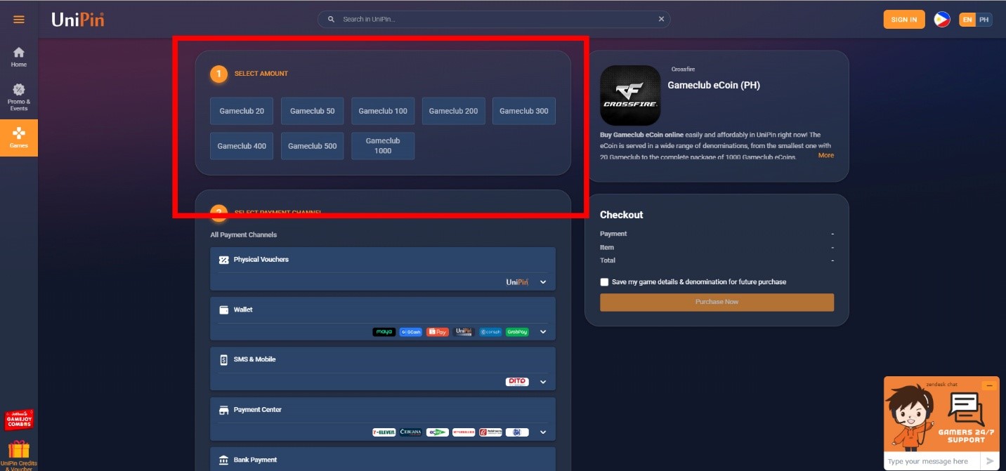 HOW TO PURCHASE CROSSFIRE – Customer Support