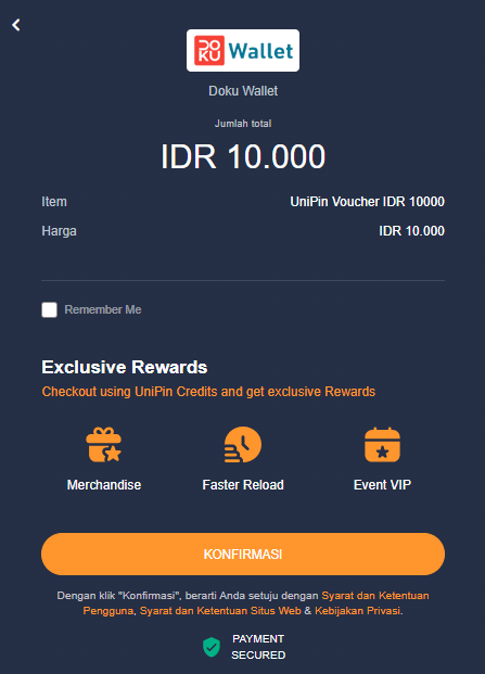 Flash Top Up - Saluran Pembayaran Doku Wallet – Customer Support